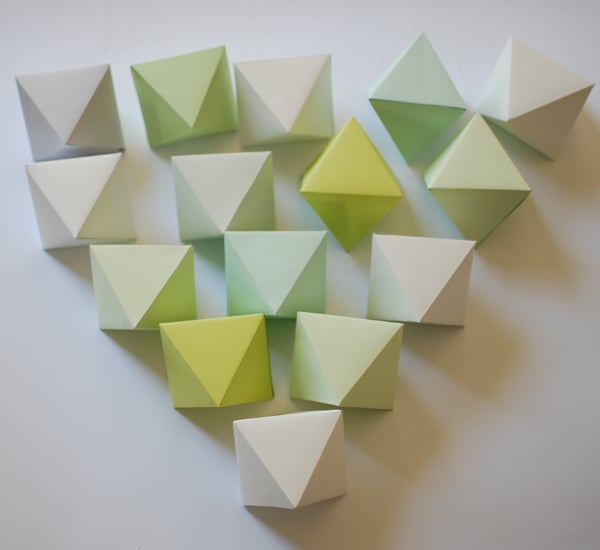Make a Beautiful Paper Polyhedron Mobile | Envato Tuts+