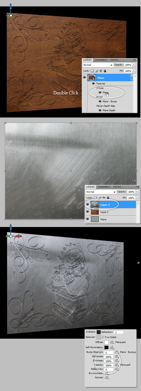 Quick Tip: Create a Bas Relief Effect With Photoshop’s 3D Tools ...