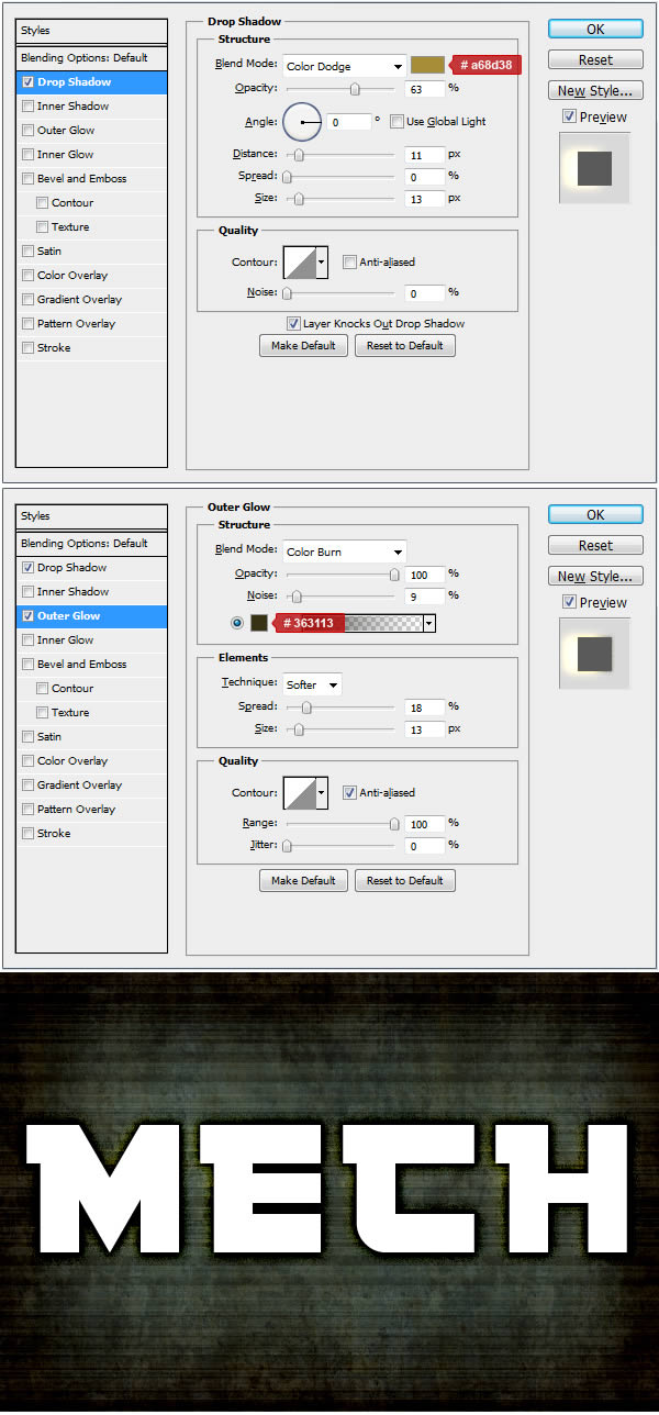 Quick Tip: Create a Mech-Inspired Text Effect in Photoshop Using Layer ...