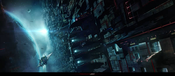 Sebastien Hue's Awesome Sci-Fi Environments and Matte Paintings ...