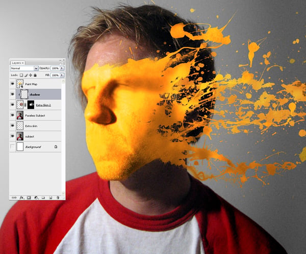How to Mold Paint Splatter to a Face in Photoshop | Envato Tuts+