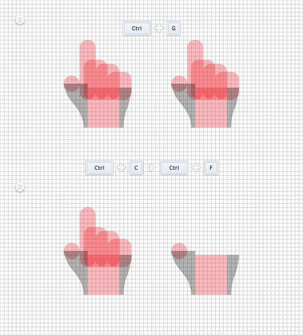 Create a Set of Pixel Perfect Hand Cursors in Adobe Illustrator ...