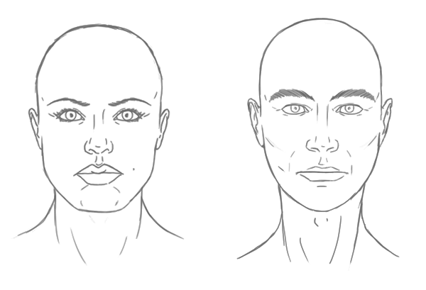 The Differences Between Male and Female Portraits