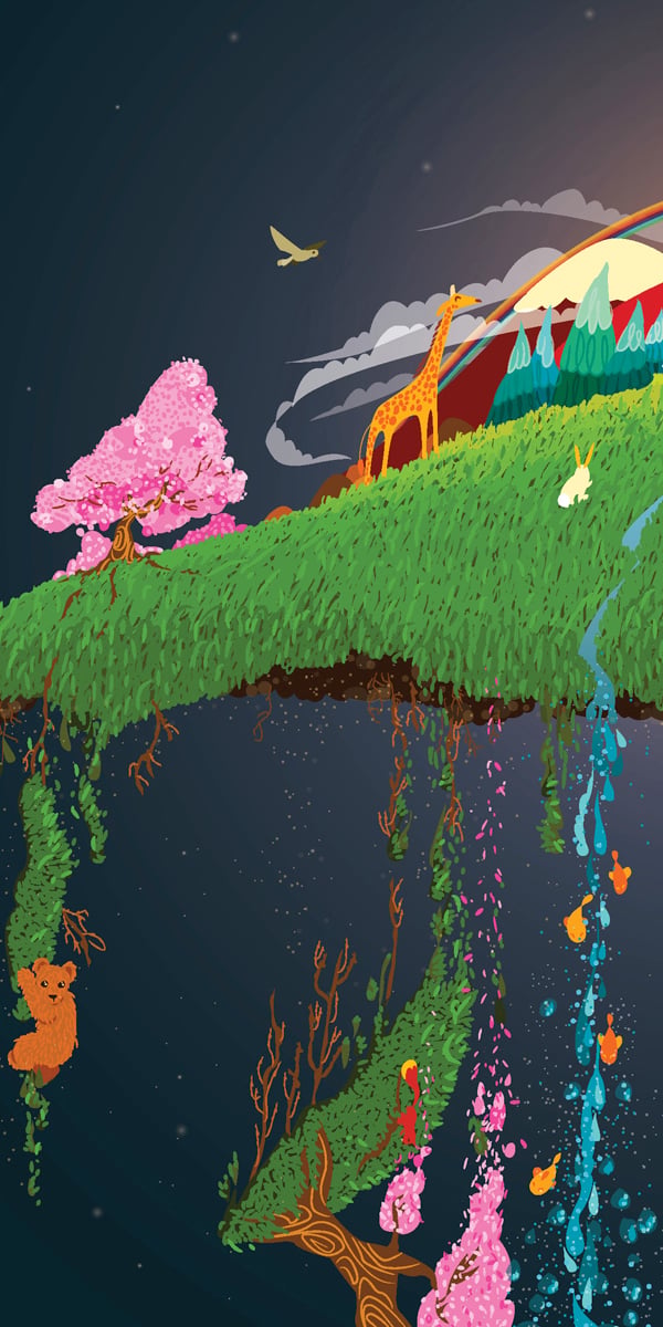 Organic Climate Changing Wallpaper by Ben the Illustrator | Envato Tuts+