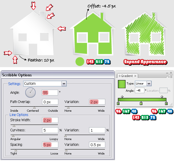 Quick Tip: Use the Scribble Effect to Transform Common Everyday Symbols ...