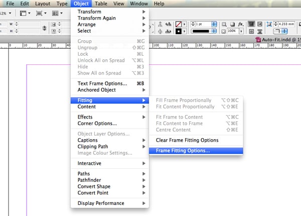 Quick Tip: Using the Auto-Fit feature in InDesign CS5 | Envato Tuts+