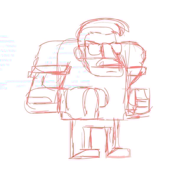 How to Design and Vector a Set of Character Poses for a Video Game ...