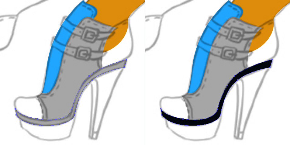 How to Create a Stylized Shoes and Clutch Fashion Illustration in ...