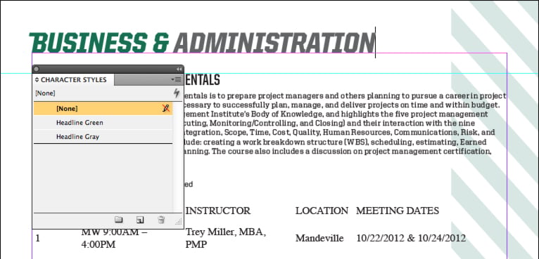 An Intermediate Guide to Stylesheets for Adobe InDesign | Envato Tuts+