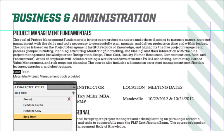 An Intermediate Guide to Stylesheets for Adobe InDesign | Envato Tuts+