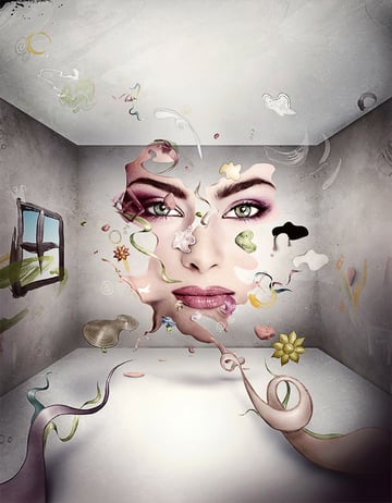 Create a Vivid Themed Illustration Using Simple Hand-Drawn Elements ...