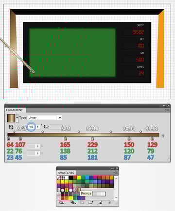 Create a Video Poker Game Interface in Adobe Illustrator - Part One ...
