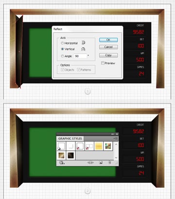 Create a Video Poker Game Interface in Adobe Illustrator - Part One ...
