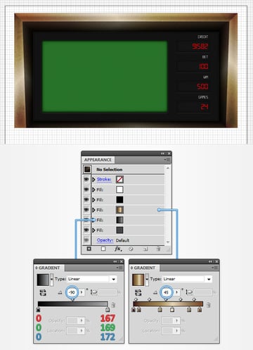 Create a Video Poker Game Interface in Adobe Illustrator - Part One ...