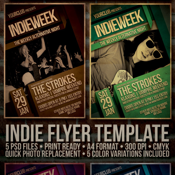 20 Outstanding GraphicRiver Flyers and Posters | Envato Tuts+