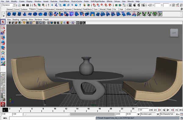 Model and Texture a Posh Living Room Scene in Maya: Part 2 | Envato Tuts+