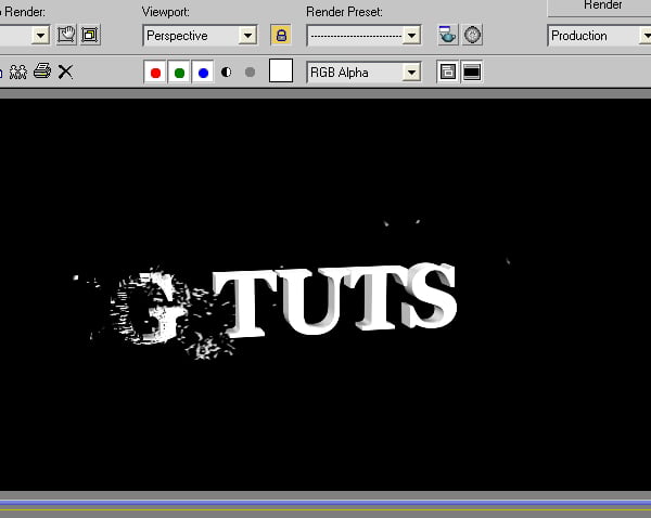 Create a Logo Dispersion Effect using Particle Flow and After Effects ...