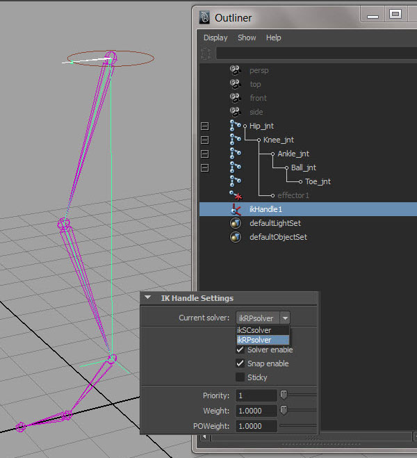 Reverse Foot Lock & IK/FK Switch In Maya | Envato Tuts+