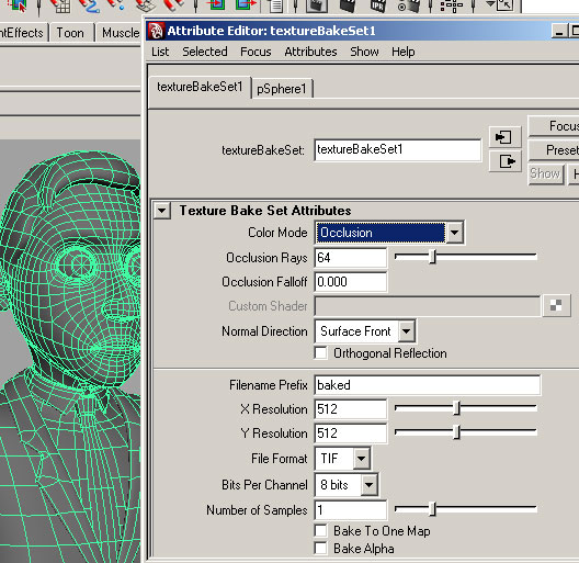 Baking Ambient Occlusion, Color And Light Maps In Maya Using Mentalray ...