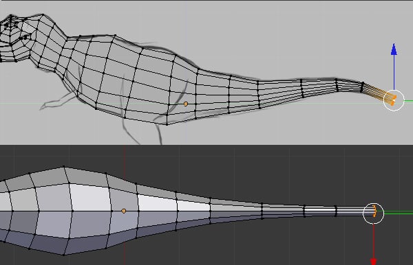 Modeling, UVmapping And Texturing a Low-Poly T-Rex in Blender: Part 1 ...