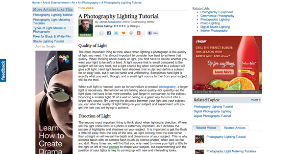 100 Helpful Photography Tutorials for Beginners and Professionals ...
