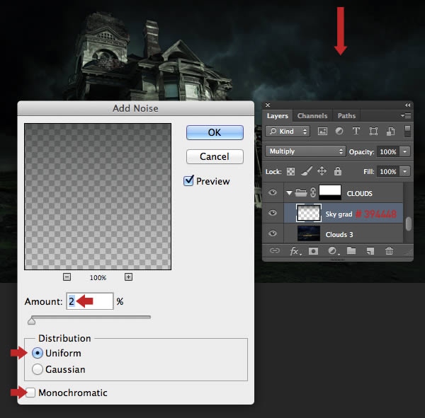 Create a Sinister Haunted House in Photoshop | Envato Tuts+