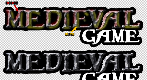 Give a Medieval Game Logo a Rough Stone Look | Envato Tuts+
