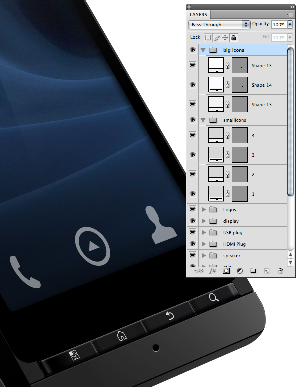 Create a Motorola Droid Style Phone in Photoshop | Envato Tuts+