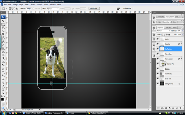 Create a Photo Realistic iPhone in Photoshop | Envato Tuts+