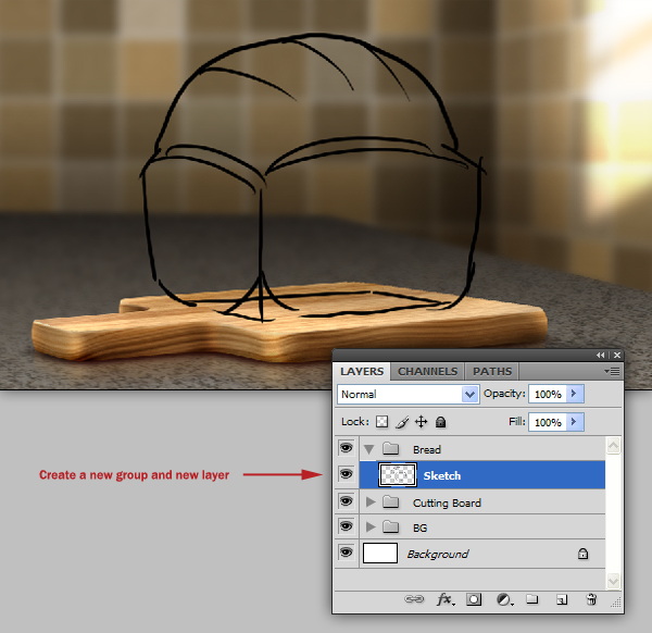 Create A Realistic Loaf of Bread in Photoshop | Envato Tuts+