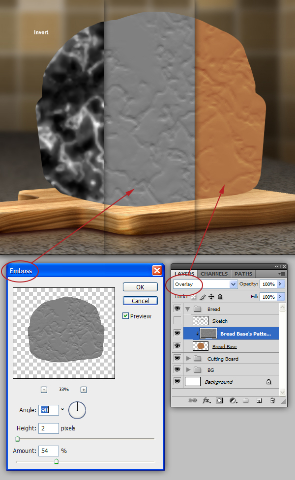 Create A Realistic Loaf of Bread in Photoshop | Envato Tuts+