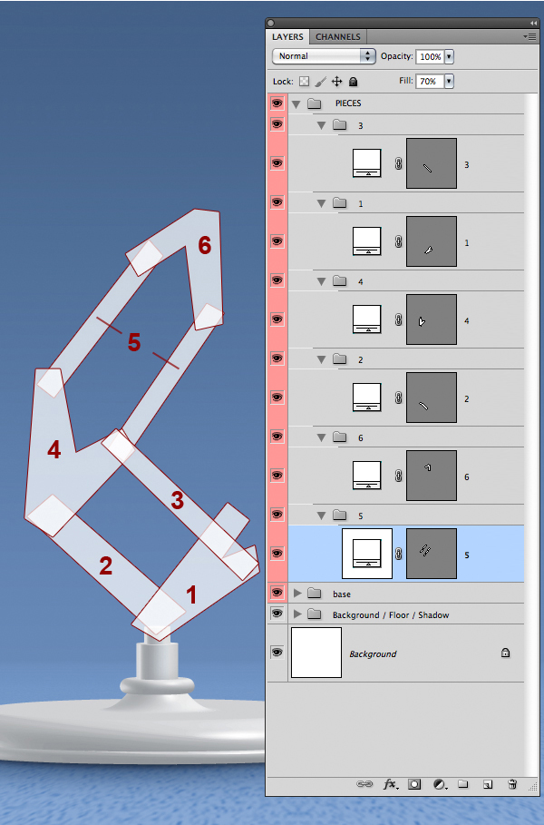 Create a Desk Lamp Using Photoshop and Illustrator | Envato Tuts+