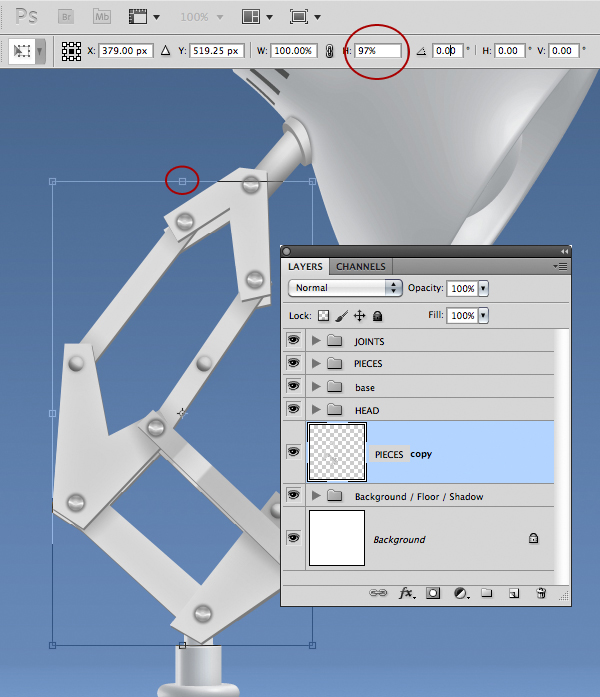 Create a Desk Lamp Using Photoshop and Illustrator | Envato Tuts+