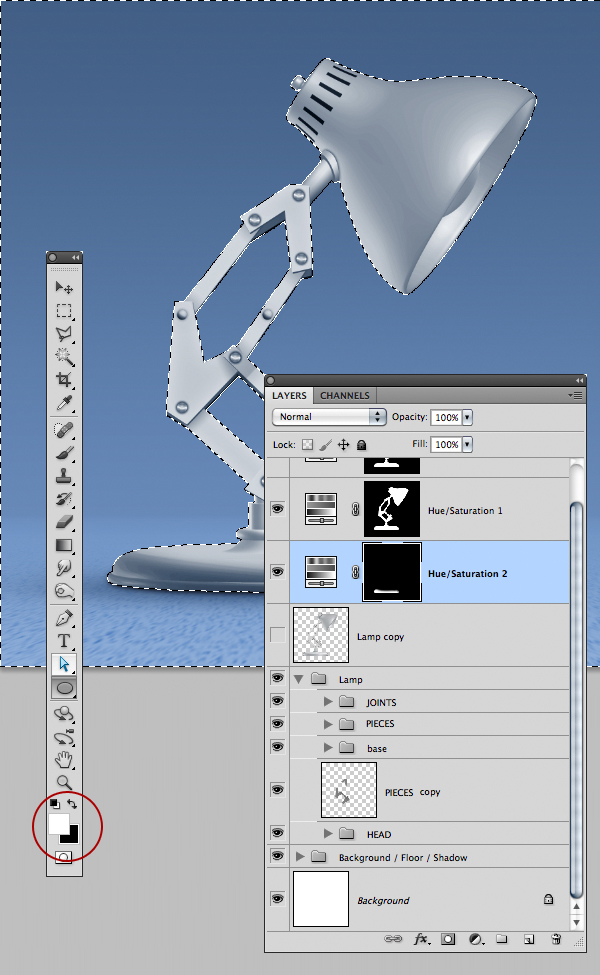 Create a Desk Lamp Using Photoshop and Illustrator | Envato Tuts+