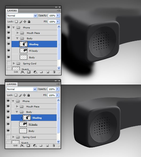 Create a Spiral Telephone Cord From Scratch With Photoshop | Envato Tuts+