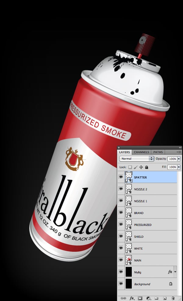 How to Make a Textured 3D Spray Can | Envato Tuts+