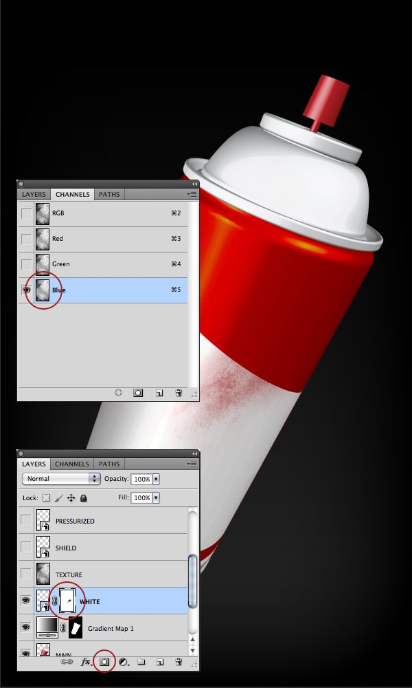 How to Make a Textured 3D Spray Can | Envato Tuts+
