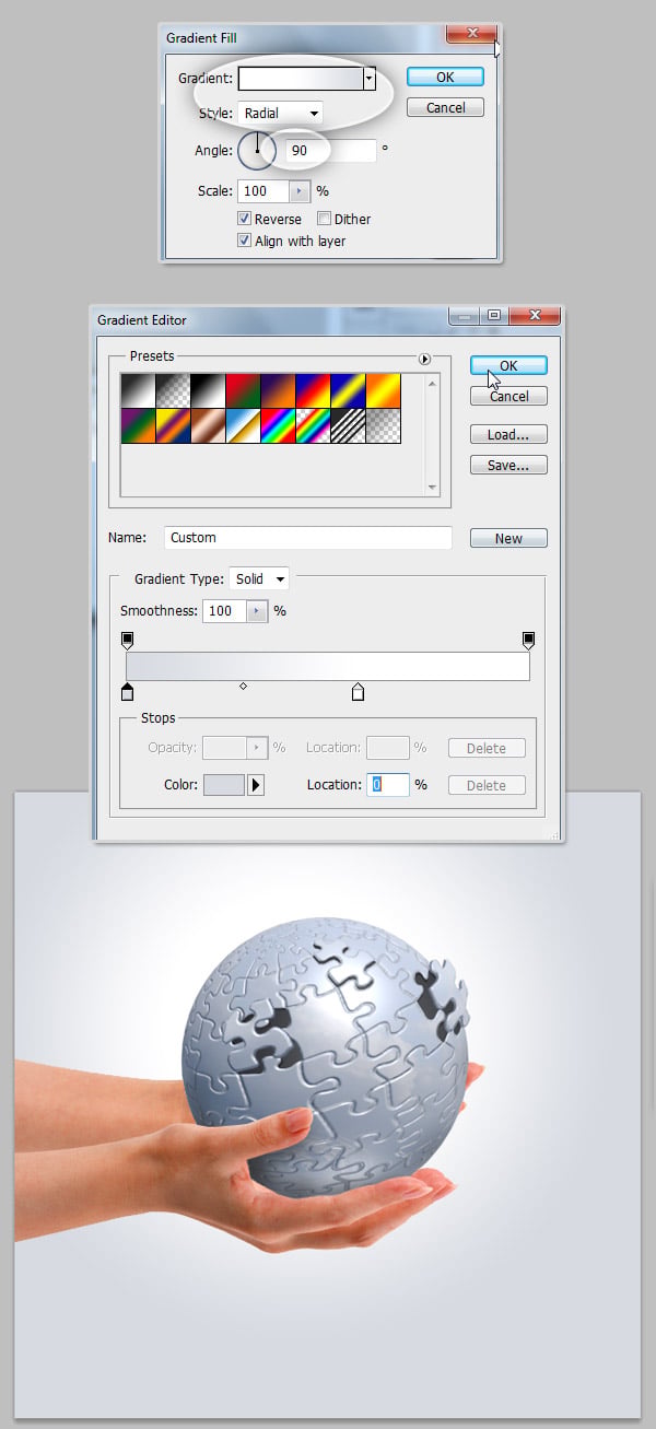 Create a Spherical 3D Puzzle With Photoshop | Envato Tuts+