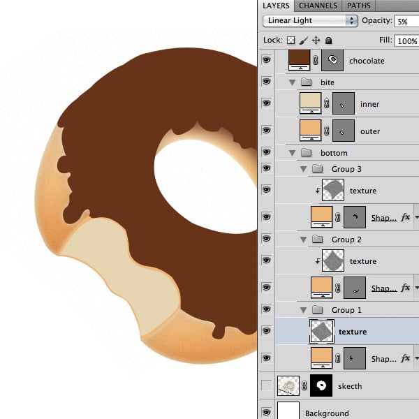 Create a Sweet Donut Icon in Photoshop from Scratch | Envato Tuts+