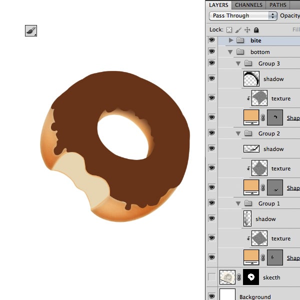 Create a Sweet Donut Icon in Photoshop from Scratch | Envato Tuts+