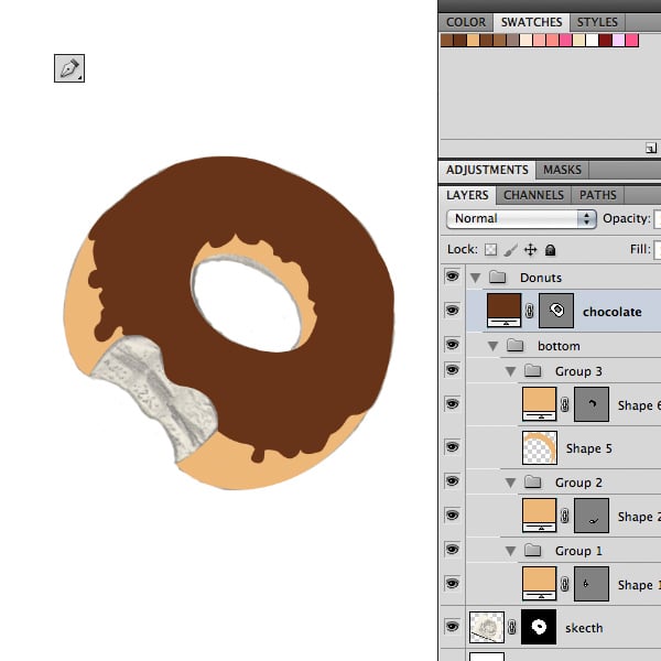 Create a Sweet Donut Icon in Photoshop from Scratch | Envato Tuts+