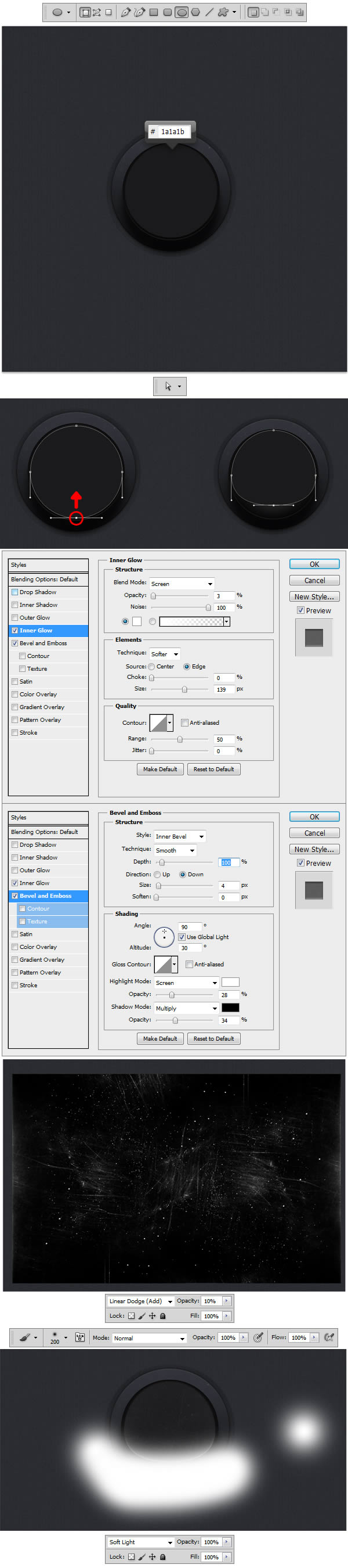 Quick Tip: Create a Round Switch Button in Photoshop | Envato Tuts+