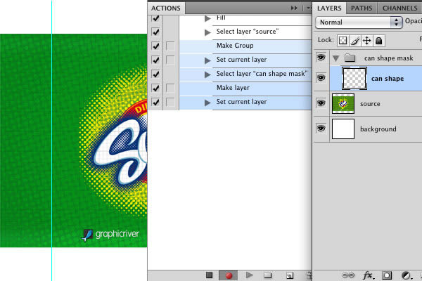 Create a 3D Soda Can Using Actions | Envato Tuts+