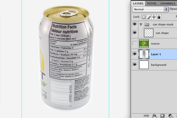 Create a 3D Soda Can Using Actions | Envato Tuts+