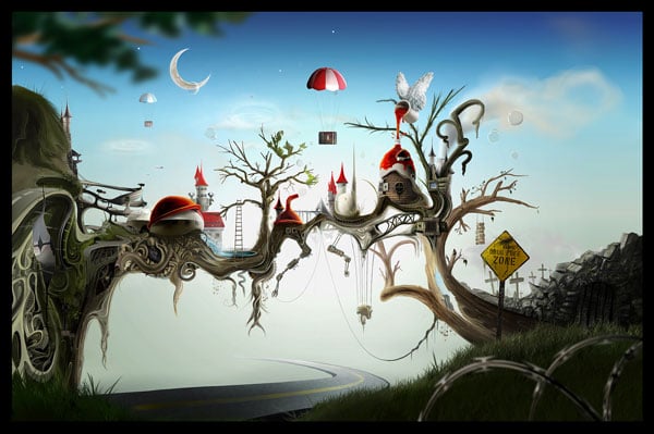 The Amazing Digital Art Of David Fuhrer (AKA Microbot) | Envato Tuts+
