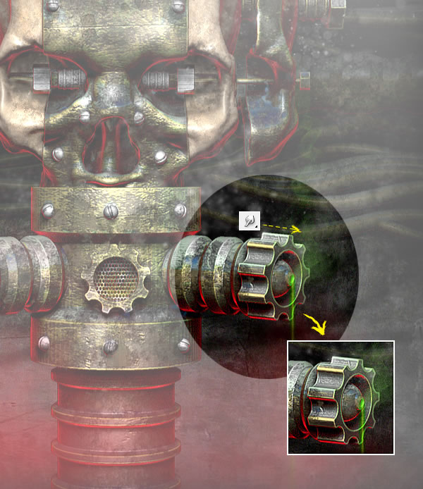 Create a Rusty and Worn Metallic Textured Skull Using 3D Renders ...
