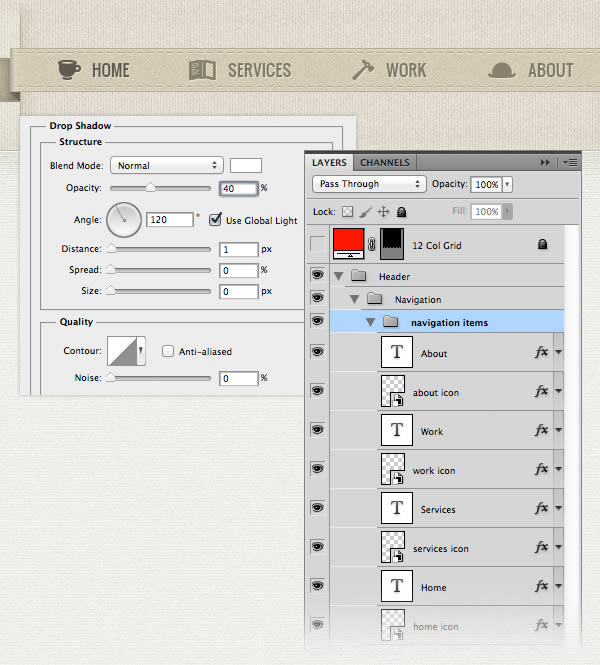 Create a One-Page Retro Web Design Layout in Photoshop | Envato Tuts+
