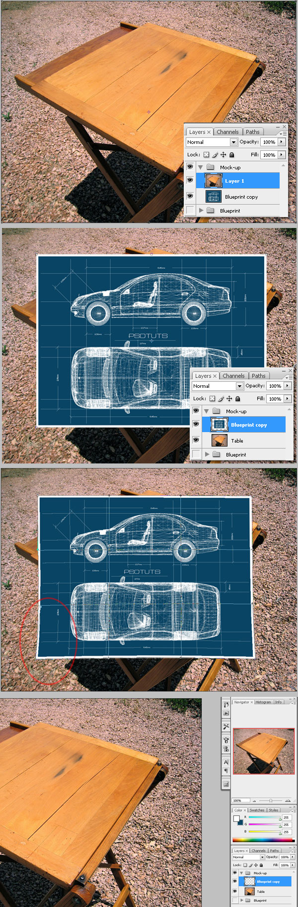 Create a Realistic Blueprint Image From a 3D Object | Envato Tuts+