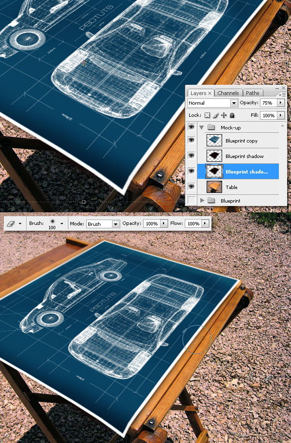 Create a Realistic Blueprint Image From a 3D Object | Envato Tuts+