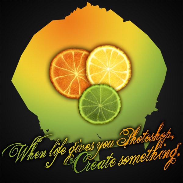 Create a Citrus Fruit Design From Scratch in Photoshop | Envato Tuts+